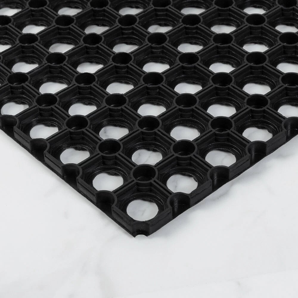 Коврик придверный резиновый Руберг 50х80 см черный Руберг 4680038209642