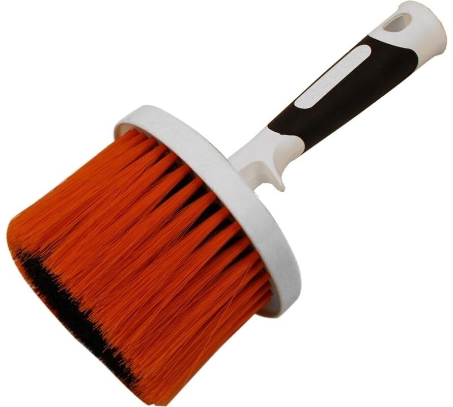 Кисть малярная DECOR / Декор маховая, с синтетической щетиной, круглая, 110мм / малярные и отделочные инструменты