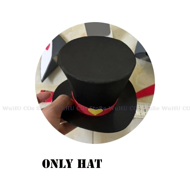 Косплей костюм Хазбин шелуха WICCON Черный, XL, only hat