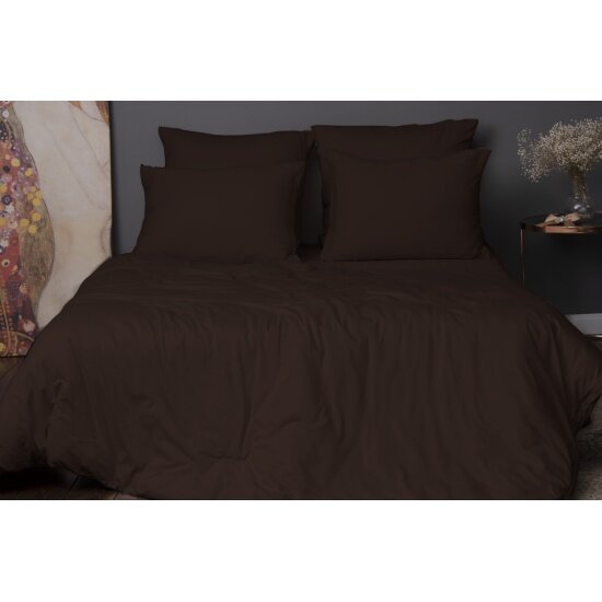 Пододеяльник Kupu-kupu CANDY 172*205, трикотаж, шоколад