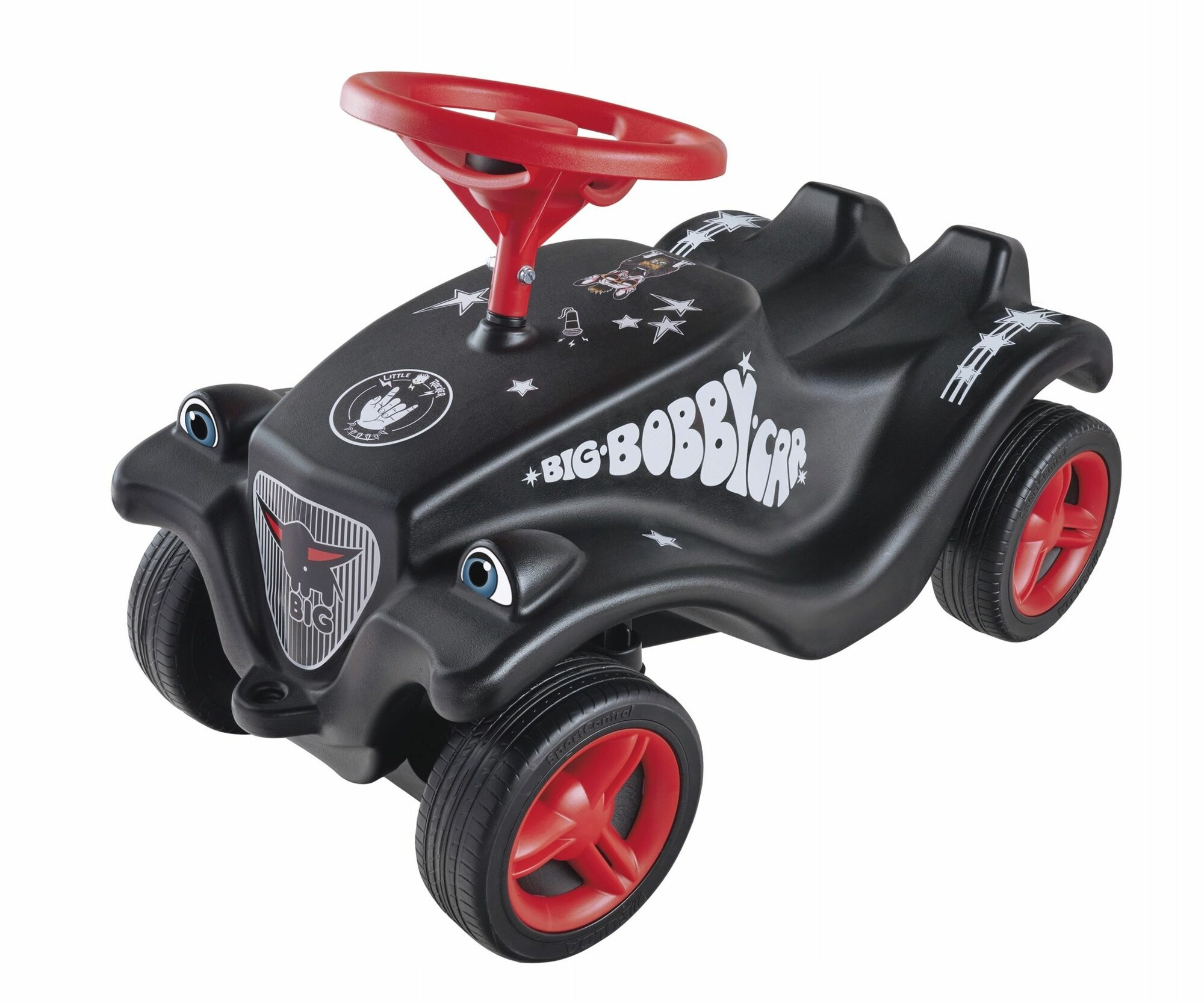 Детский транспорт BIG Bobby Car Classic Rock'N'Roll - Машинка каталка Черная - 56144