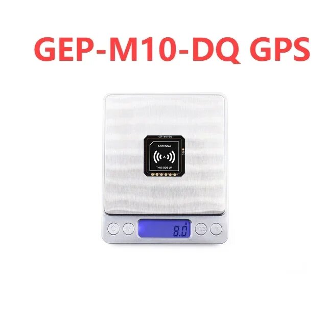 Чипы серии GEPRC GPS u-blox M10 легкие и имеет встроенную вспышку для встроенных индикаторных ламп. GEP-M10-DQ