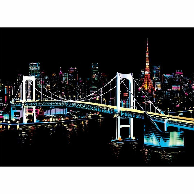 Exciting creative scratch art painting paper for kids with engaging diy drawing options tokyo