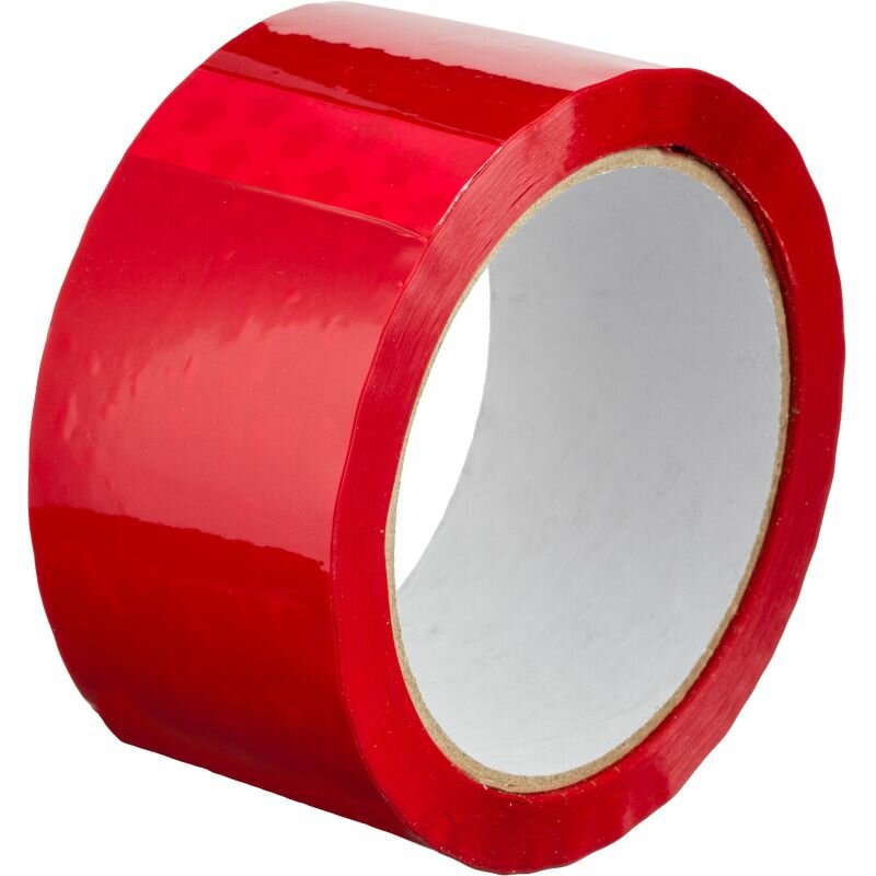 Клейкая лента 48 мм x 50м красный