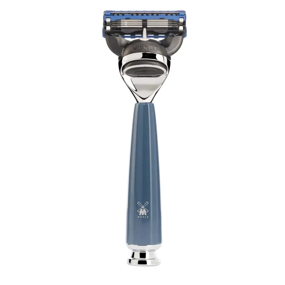 Бритвенный станок MUEHLE RYTMO, Gillette Fusion, темно-бирюзовая смола (R 228 F)