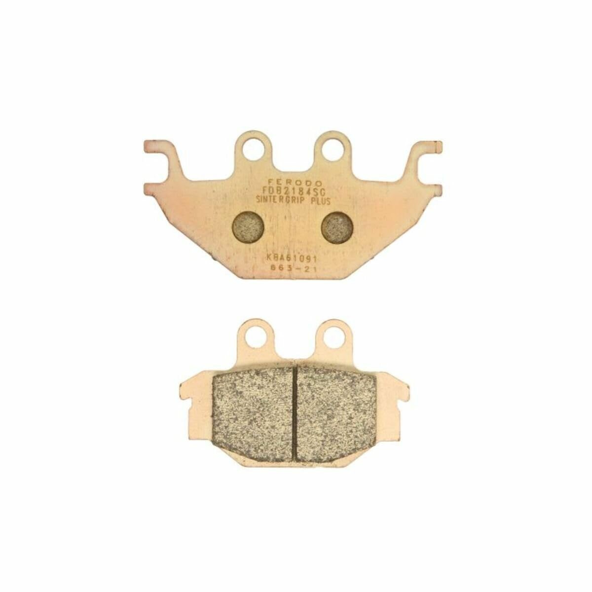 Тормозные колодки для мотоцикла FERODO FDB2184SG / MCB760SI