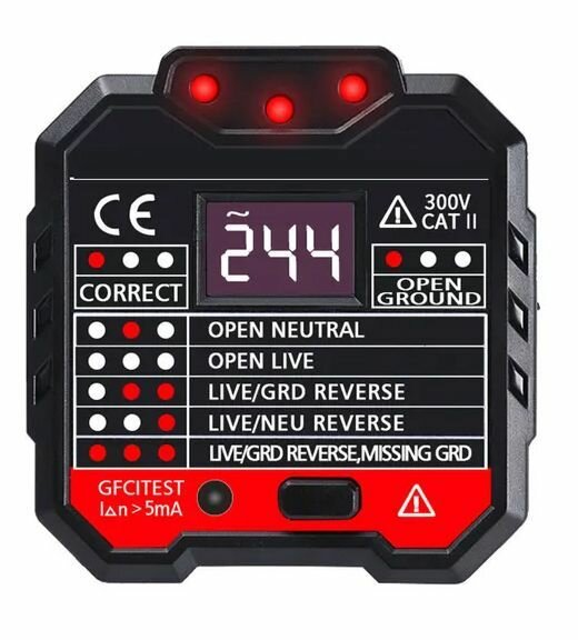 Тестер розеток RichMeters RM200Pro Socket Tester (CN)