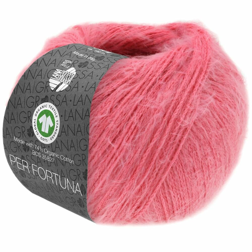 Пряжа для вязания Lana Grossa Per Fortuna (54 Wassermelone) 1 моток 50г/190м