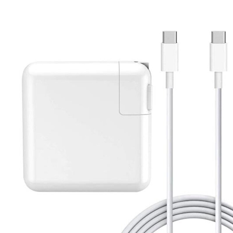 Зарядное устройство USB C мощностью 96 Вт, адаптер питания для быстрой зарядки MacBook Pro и Air, зарядное устройство USB C-US PLUG