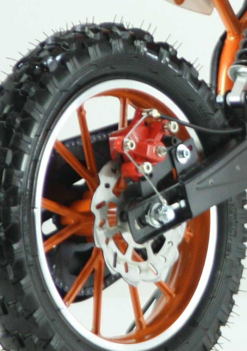 Суппорт тормозной заднего колеса питбайк/минипитбайк Vento 2T (колодки в комплекте)