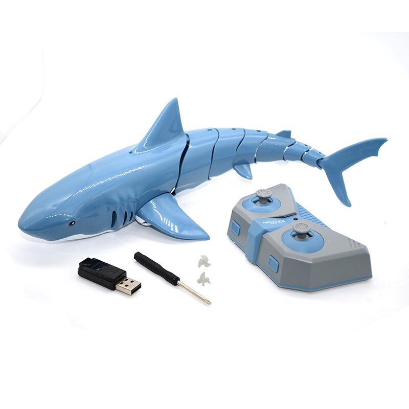 2.4G RC Shark Electro Shark Fish Boat Прочный Электрический Rng Shark Swimming l Подарки для взрослых детей