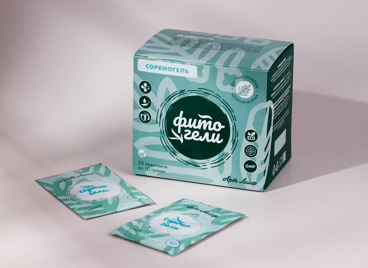 Гель Арт Лайф "Сорбиогель", для очищения организма, 30 порций