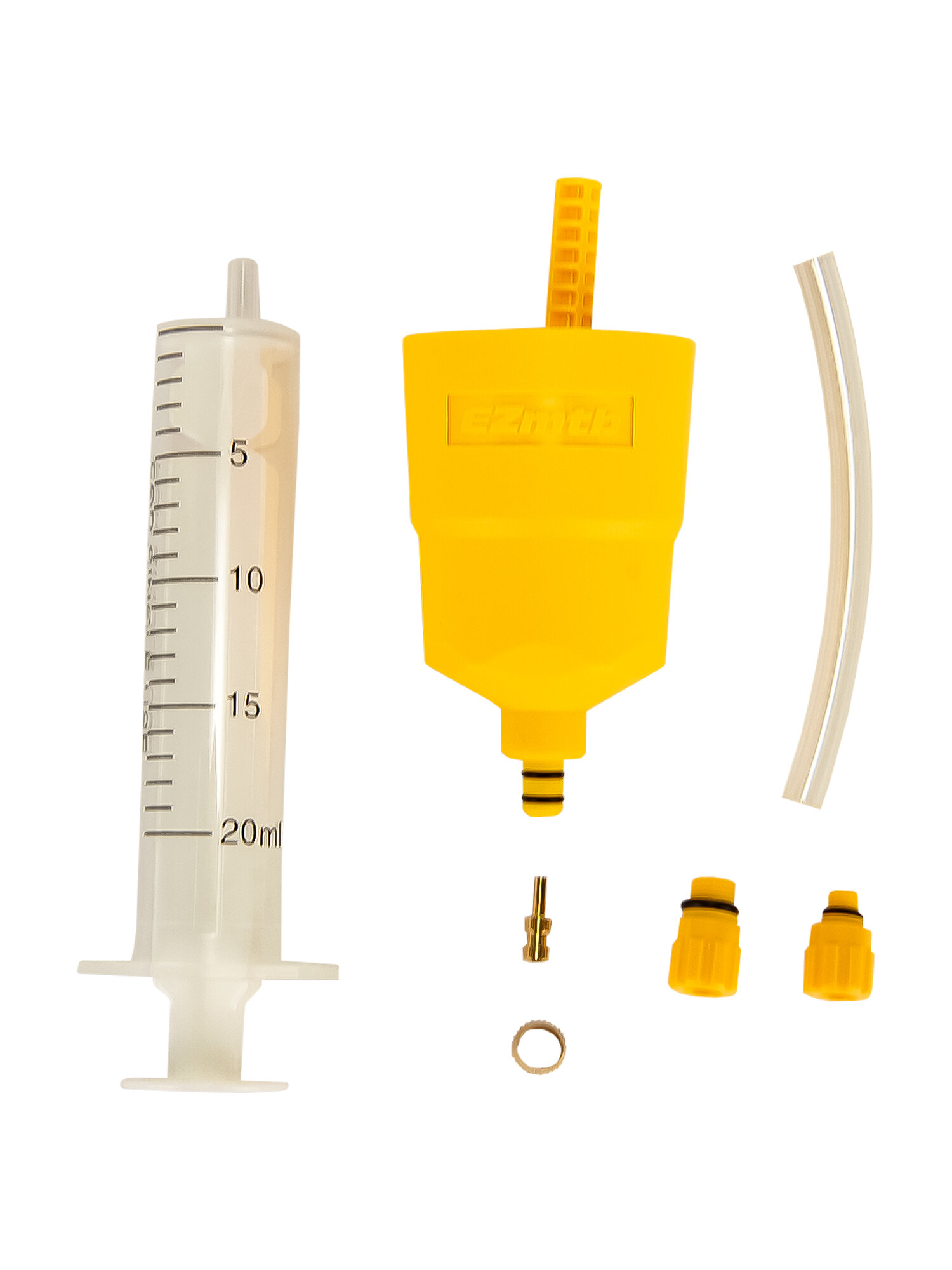 Набор для прокачки гидравлических тормозов: маслёнка, шприц, насадки