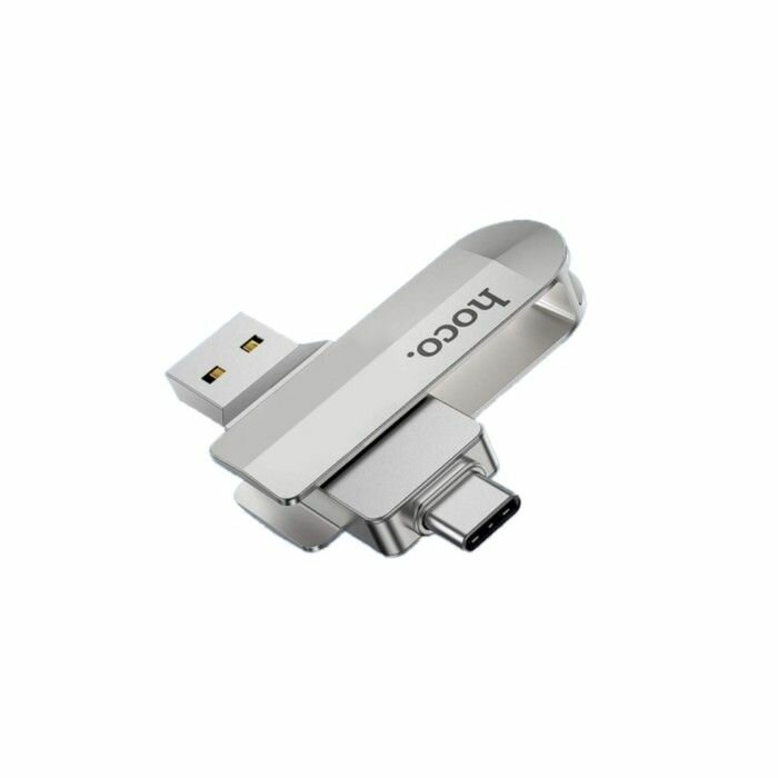 USB-флешка Hoco OTG UD10 Wise, 16 Гб, USB3.0, USB и Type-C, металл