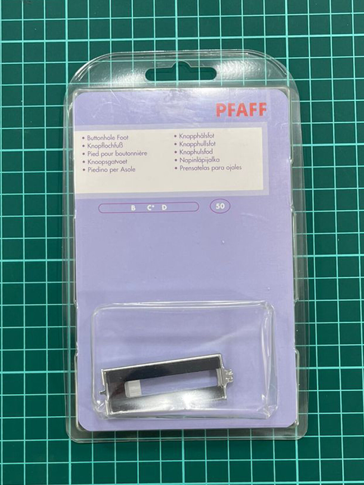 Лапка для выметывания петли Pfaff 820257-096