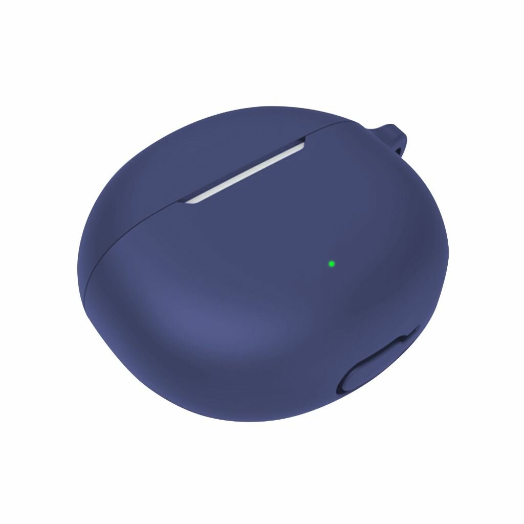 Подходит для защитного чехла для наушников Realme Buds T01-темно-синий