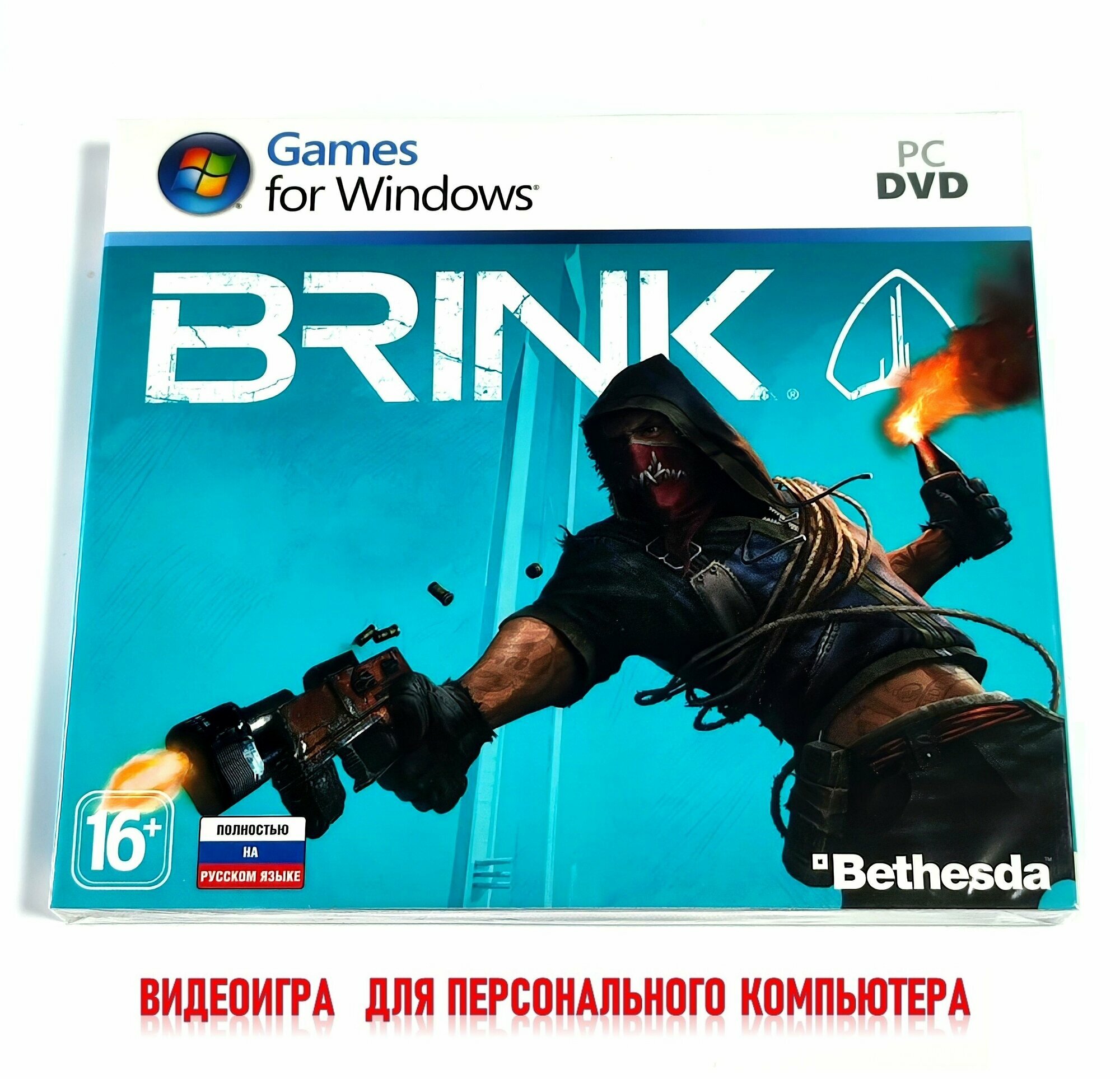 Видеоигра. Brink (2011, Jewel, PC-DVD, активация Steam, для Windows PC, русская версия) экшен, шутер, RPG / 16+