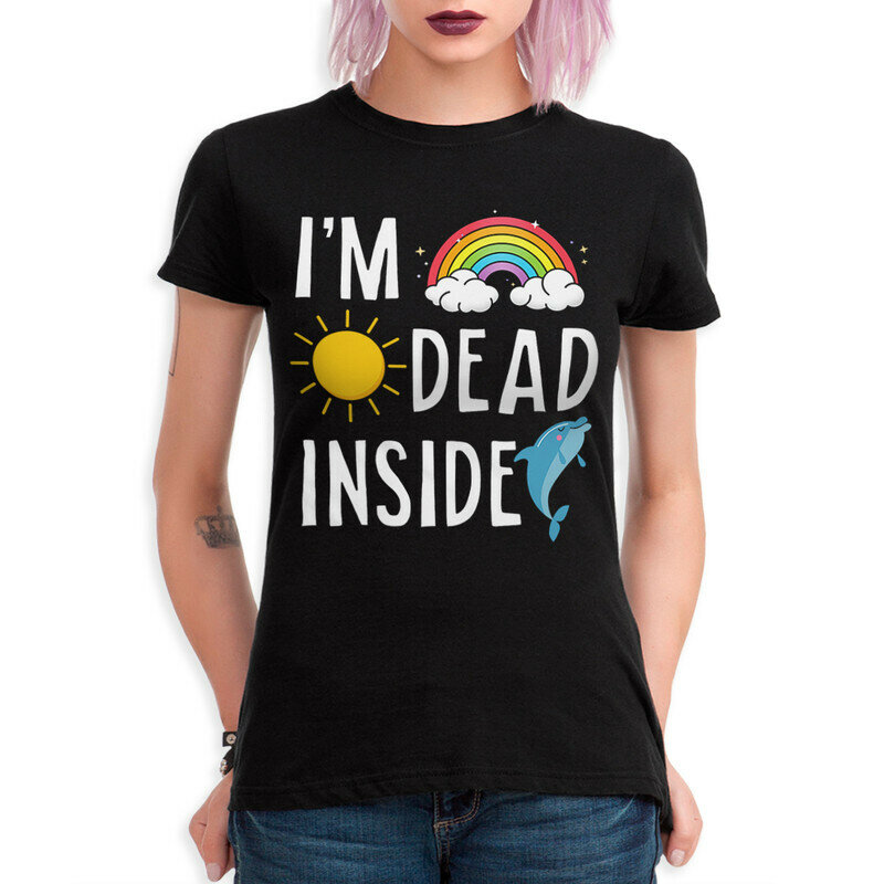 Футболка I'm Dead Inside / Я мертв Внутри / Женская