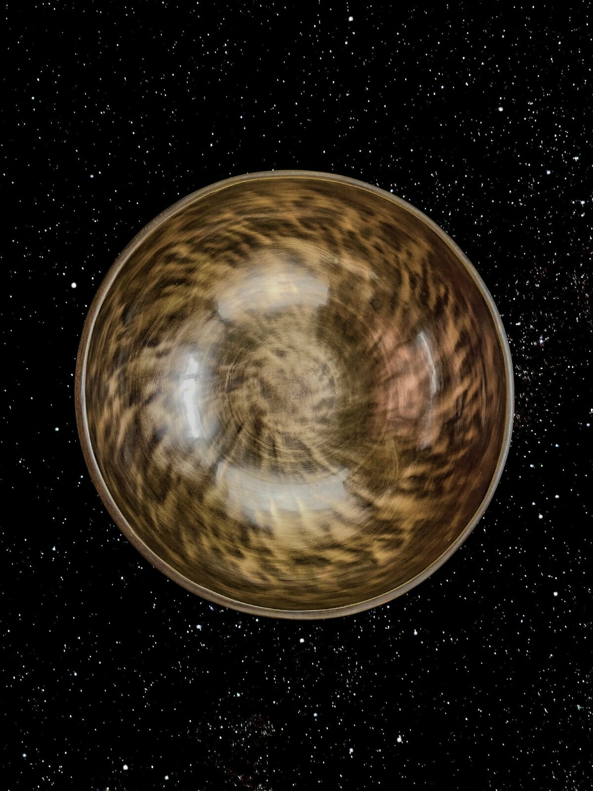 Кованая поющая чаша 20.1см Соль 192герца