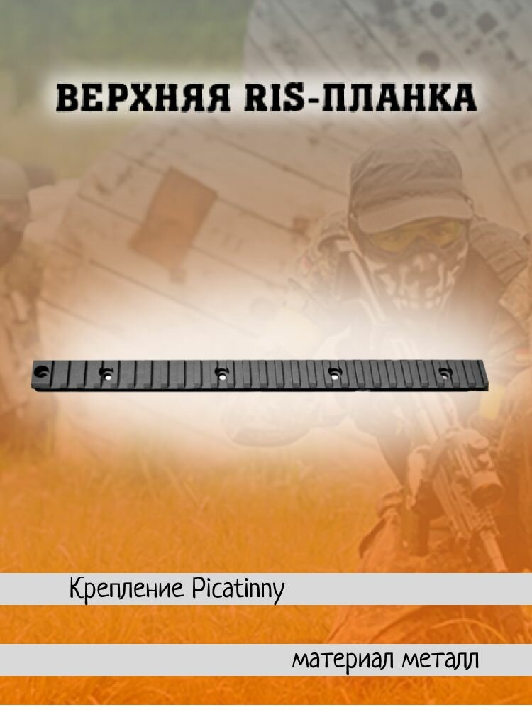 Верхняя RIS планка для MP7A1 (VFC)