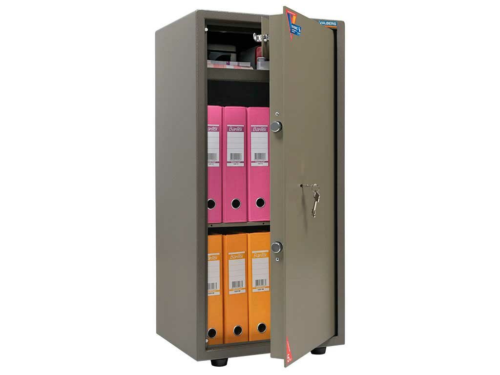 Сейф офисный Valberg ASM-90T, класс взломостойкости S1, с ключом