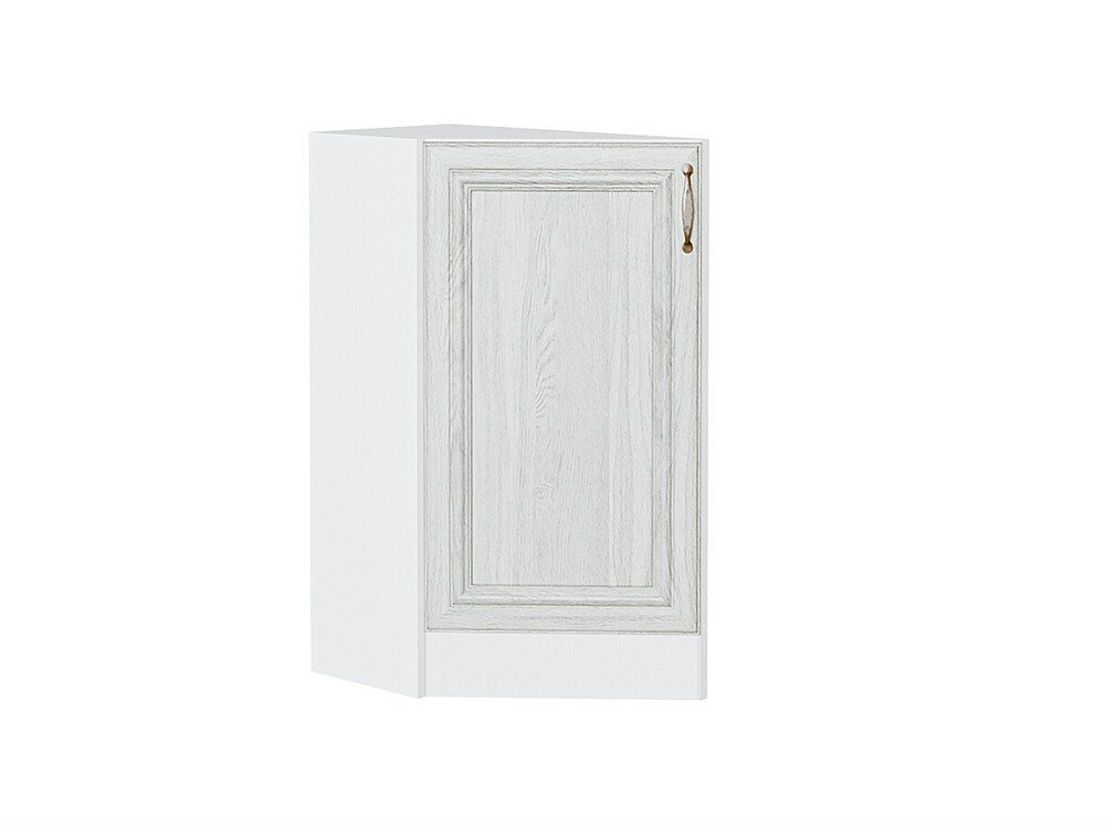 VVT Шкаф нижний торцевой Шале Белый, White Dreamline В*Ш*Г 816*296*554, фасад МДФ White Dreamline, корпус Белый White Dreamline
