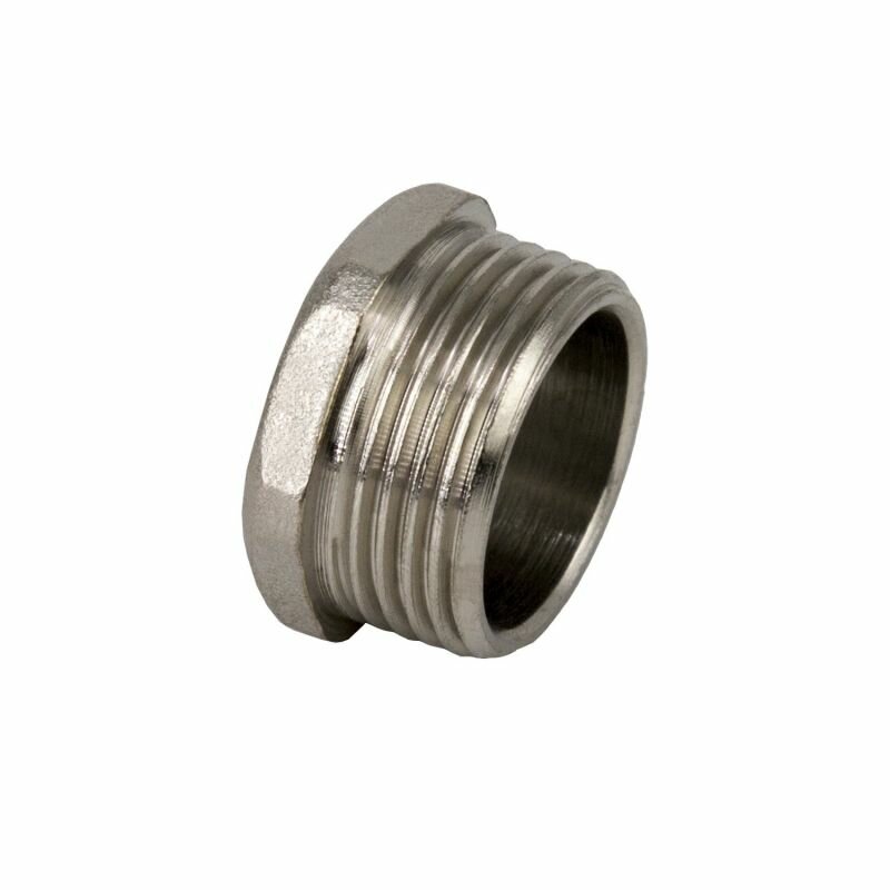 Заглушка латунь никель Ду 15 (1/2") НР -4шт