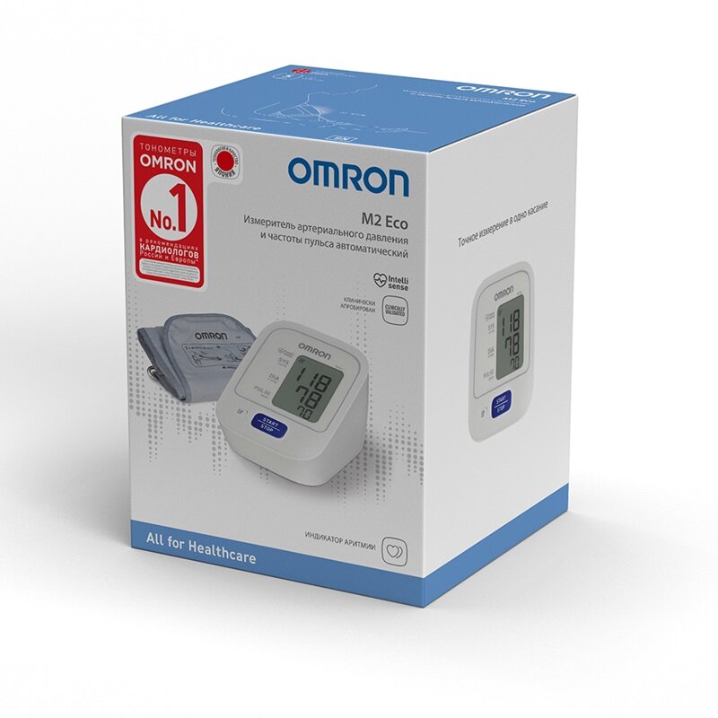 Омрон Тонометр M2 Eco Автомат. на Плечо С Манжетой 22-32См