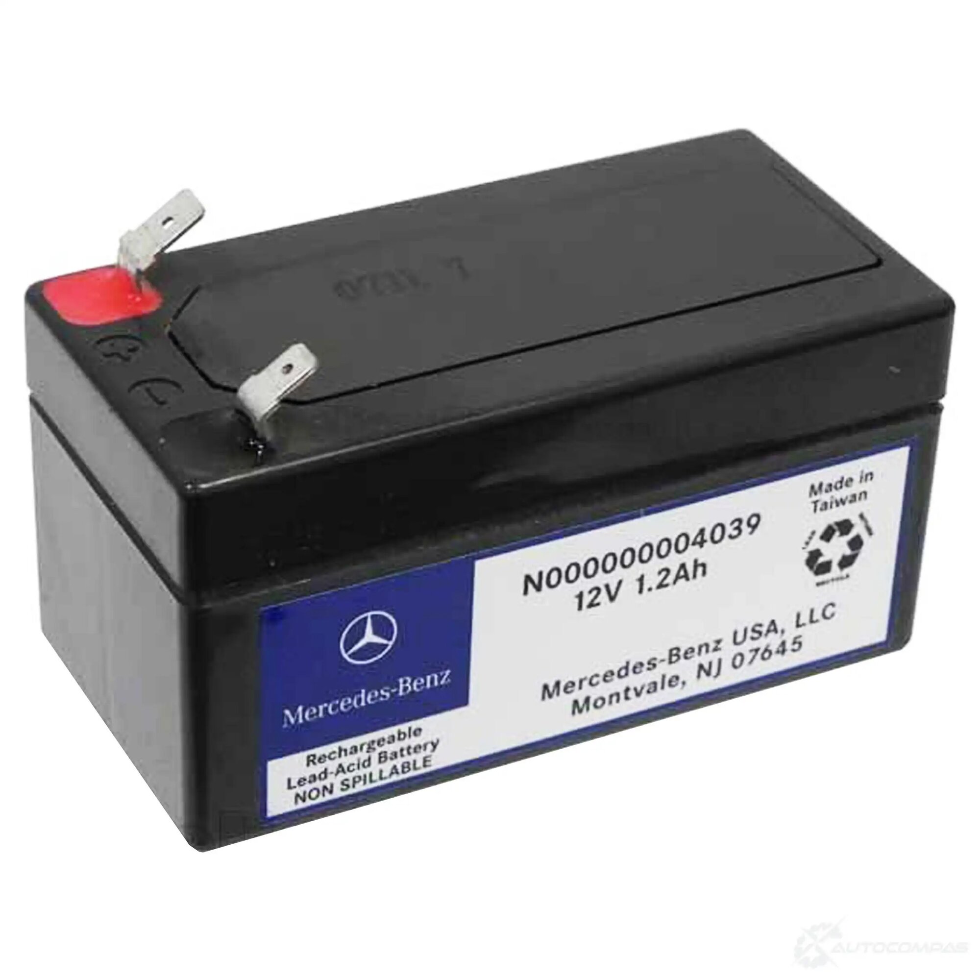 Аккумулятор 1.2 ач обратная 12 а 12 в agm 97x43x52 MERCEDES BENZ N000000004039 1431629195 PF7R TC4