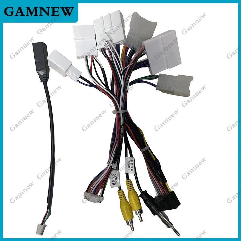 Автомобильный 16-контактный Android проводной кабель питания адаптер с can-шиной для Only Cable