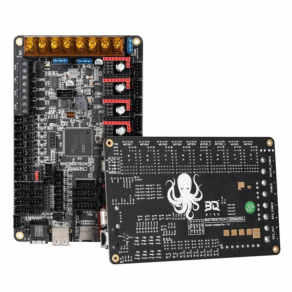 Octopus Pro V1.0/V1.1 материнская плата для 3D-принтера With TMC2208x8