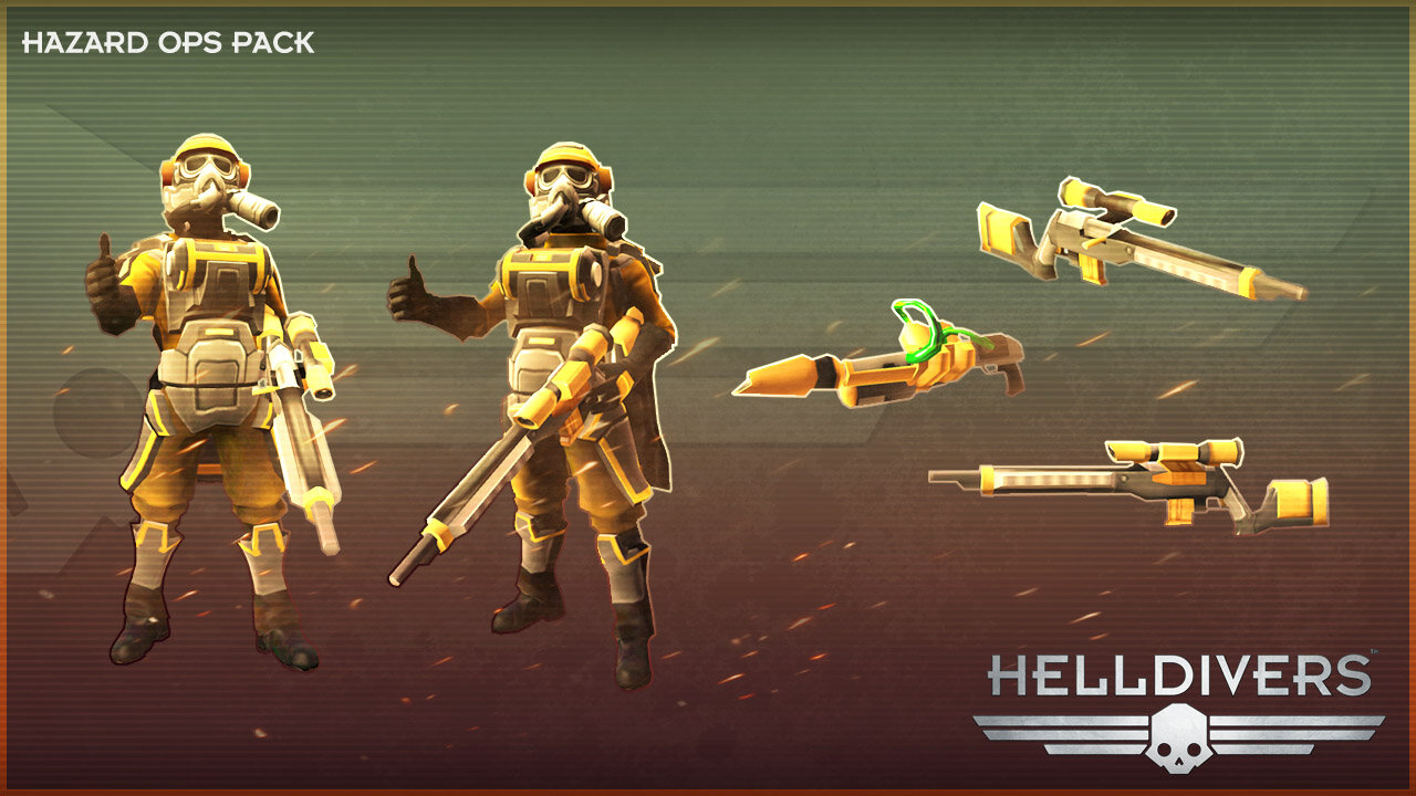 HELLDIVERS - Hazard Ops Pack DLC PC Steam Ключ • Активация Steam