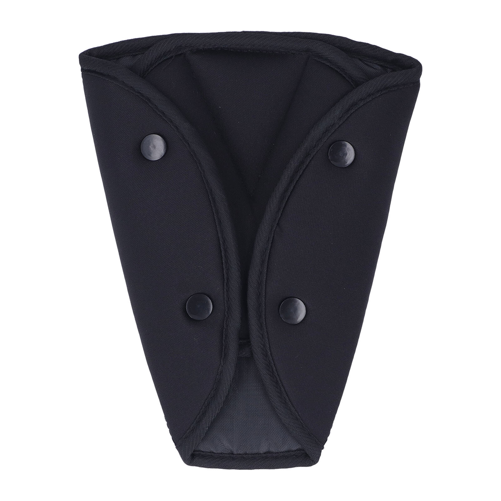 Детский регулятор ремня безопасности поглощает вибрацию, безопасный, стабильный, дышащий, хлопковый, автомобильный ремень безопасности, треугольный регулятор, черный