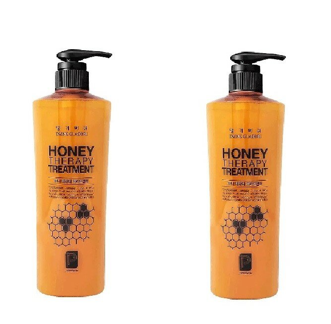 Бальзам Daeng gi meo ri для волос HONEY Professional Honey Therapy PLUSTreatment (w/o indi. Package) , с пчелиным маточным молочком , 500 мл, 2 шт