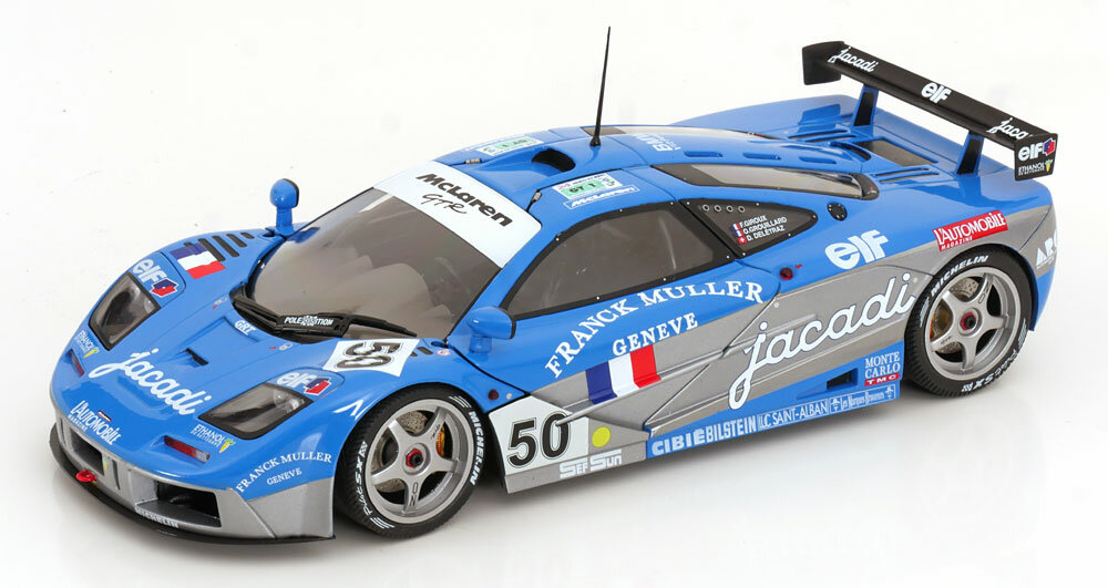 Модель коллекционная SOLIDO Mclaren F1 gtr no 50 24H le mans 1995