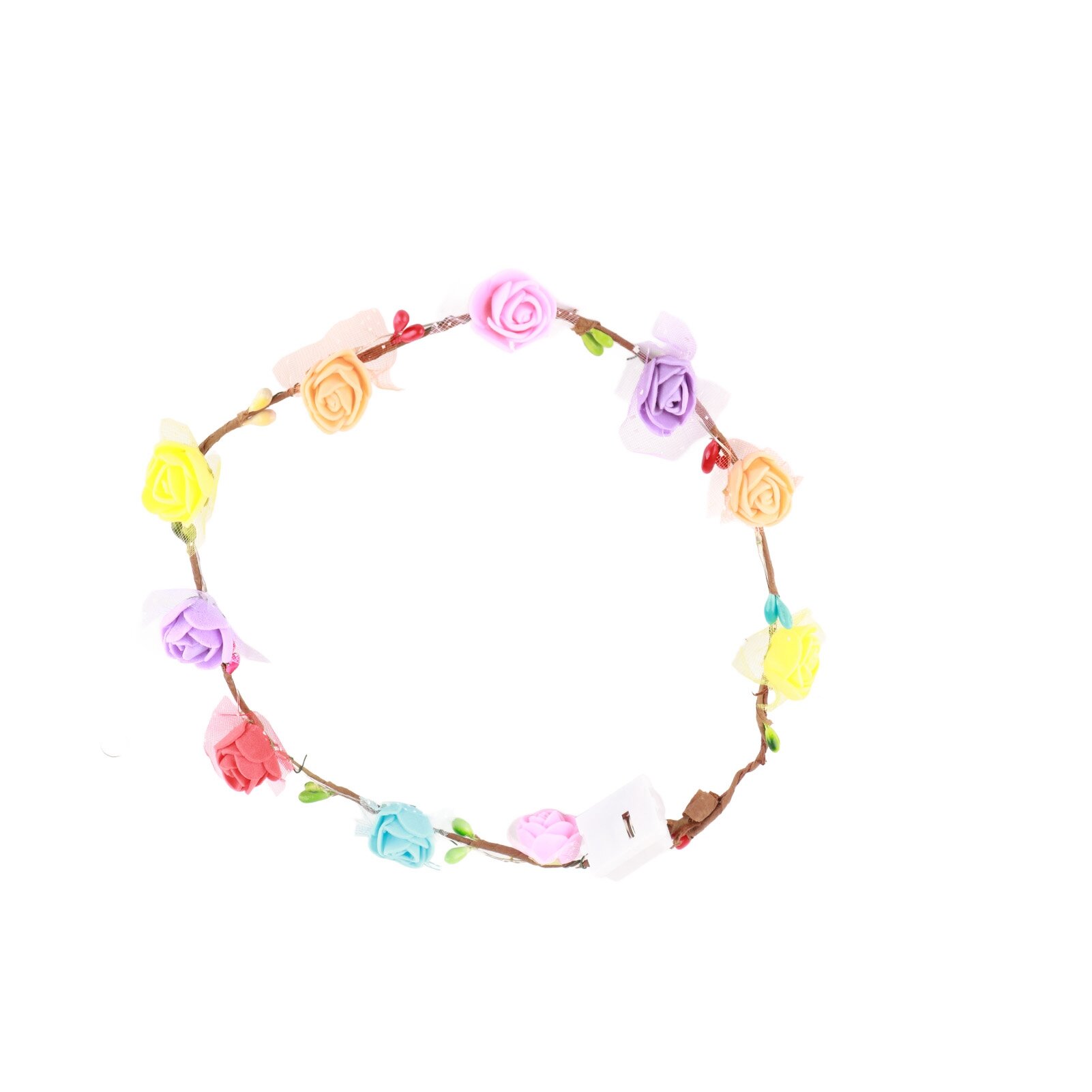 Светящаяся гирлянда для волос, головной убор, свадебная гирлянда, детская гирлянда принцессы со светодиодной подсветкой из пенопласта.