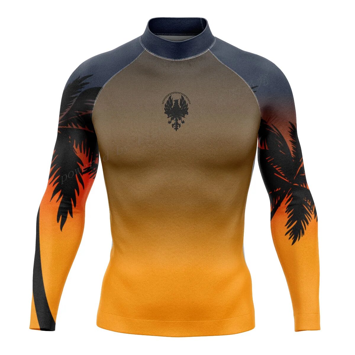 Мужская одежда для плавания, футболка для серфинга, пляжная одежда для плавания с защитой от УФ-лучей, одежда для плавания с длинным рукавом, гидрокостюм для дайвинга, летняя одежда, облегающая одежда L, 8