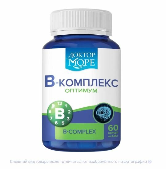 Доктор море в-комплекс оптимум 60 шт. капсулы массой 360 мг