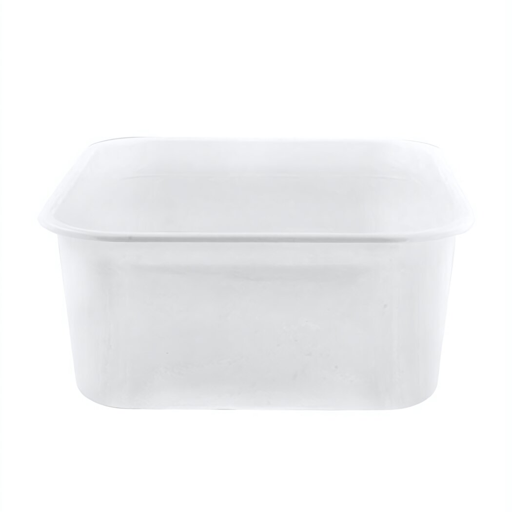 Контейнер пищевой прямоугольный 6,5 л, прозрачный, универсальный для кухни и витрин