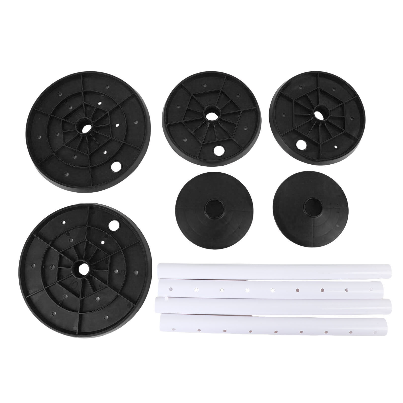 Регулируемая высота вставок для кашпо Наполнители для кашпо Вставки для подъема растений с дренажными отверстиями Наполнители для горшков для домашнего декора, черные