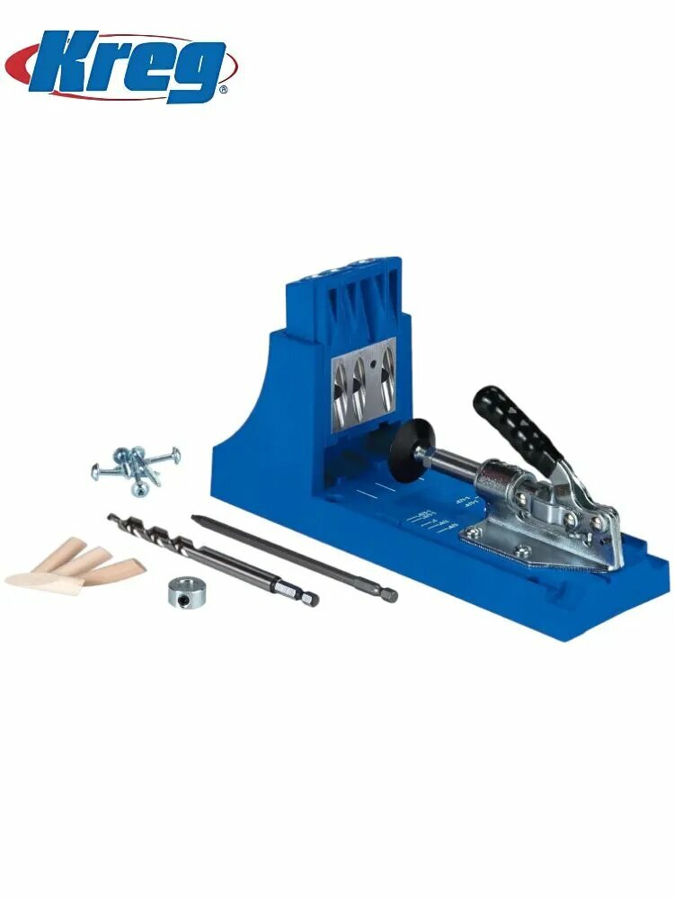 Kreg Jig K4 карманный кондуктор с угловыми отверстиями, для скрытого крепежа, прецизионный, в кейсе