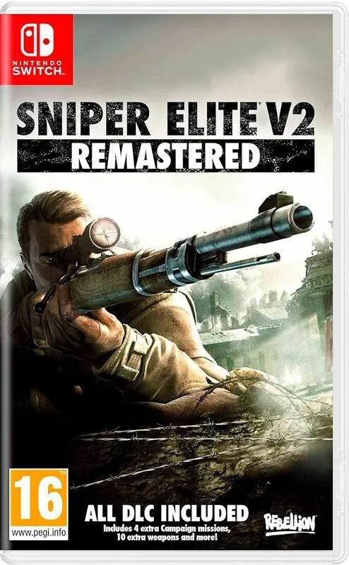 Игра Sniper Elite V2 Remastered (Nintendo Switch, Русская версия)