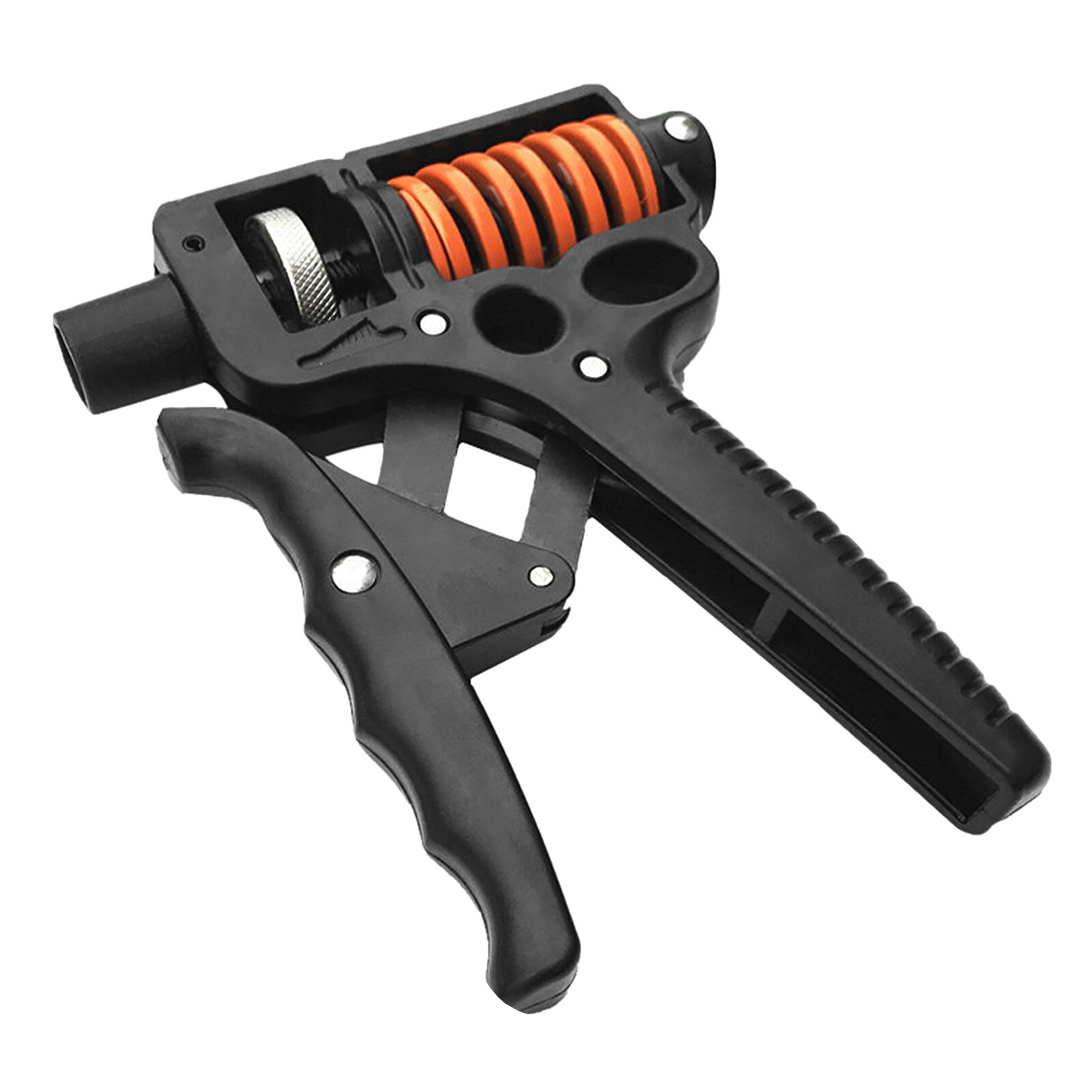 Регулируемый тренажер для рук Gripper Hand Exerciser 33-110lbs сжималка для рук укрепитель запястья и предплечий тренажер для тренировок из стали размер 17*12.5cm вес 357g в комплект входят 1шт тренажер и 1шт ремень для руки