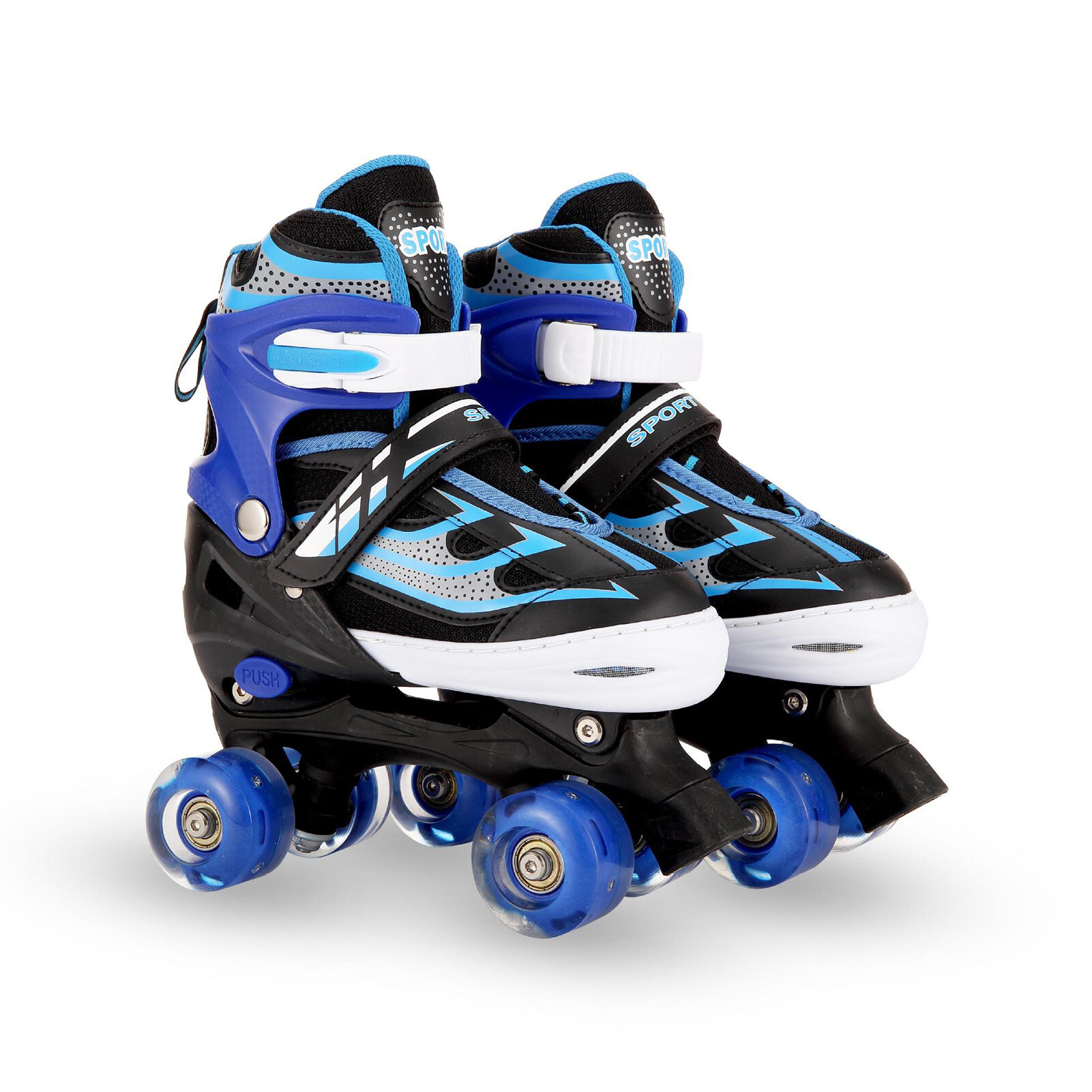 Light Up Roller Skates for Kids Perfect Girls Ages 5-8 Ideal Rollerblades 6-12 Adjustable Size Rollerskates Toddlers Shoe