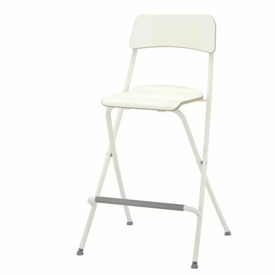 Барный стул складной IKEA FRANKLIN, икеа франклин, белый, 63 см-LI