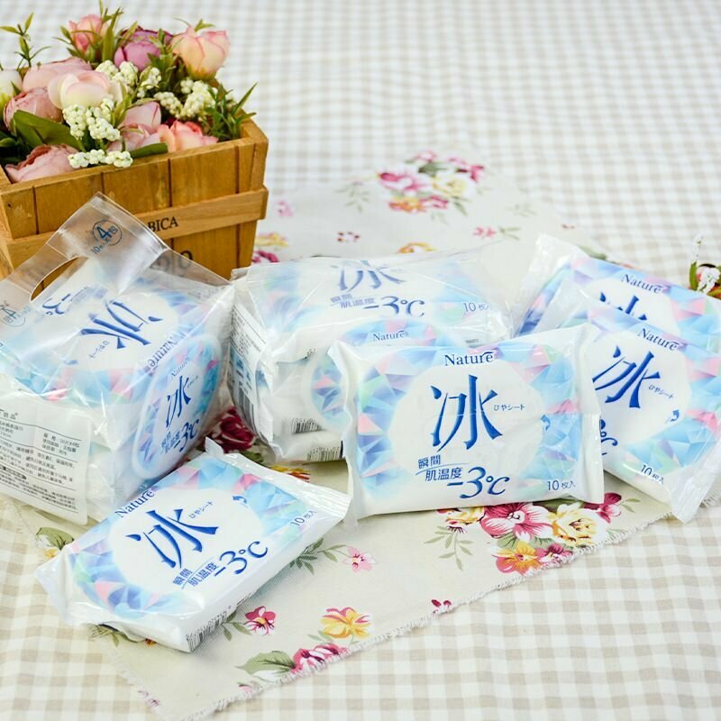 Влажные салфетки/охлаждающие салфетки, Ледяная мята, используемая для быстрого охлаждения и освежения летом