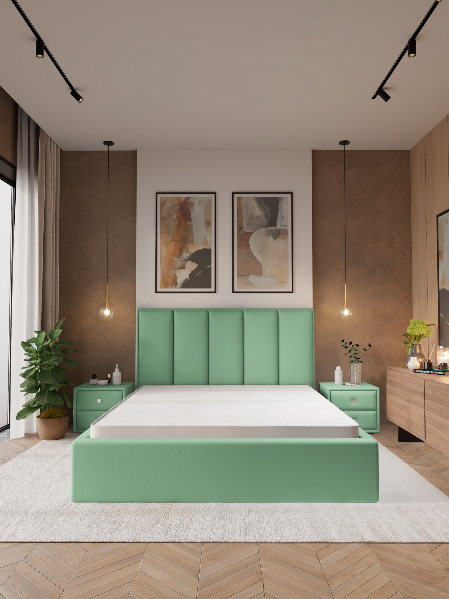 Кровать односпальная 120х200 с подъемным механизмом, Стелла с мягким изголовьем для дома и спальни, ортопедическое основание, ящик для белья