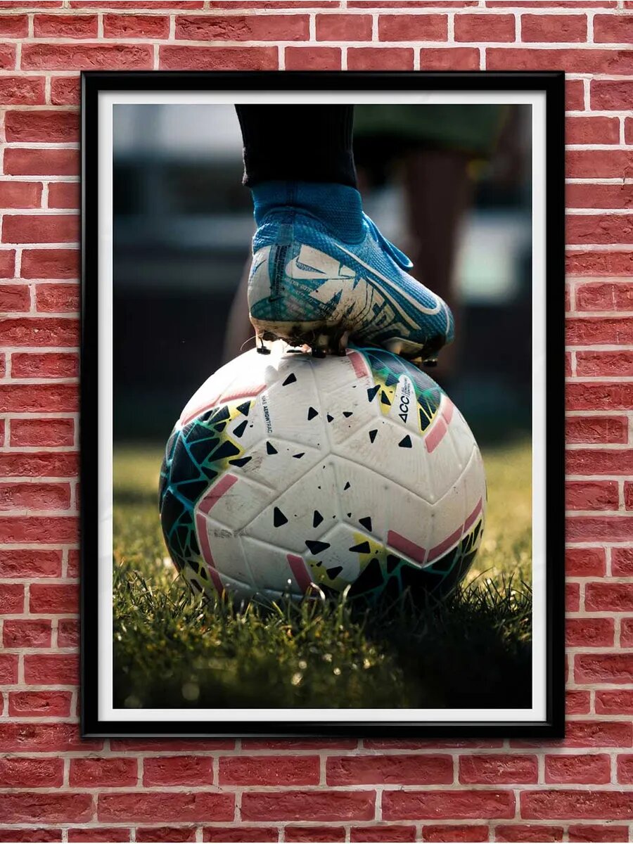 Плакат, Постер Футбол А3 (фотопанно, постер на стену)