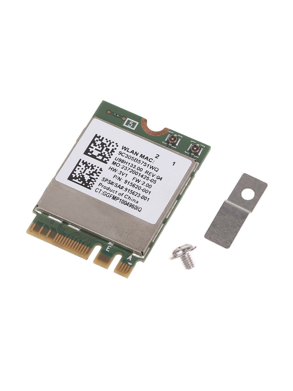 Wireless Wifi Card RTL8822BE RTL8822 2.4G+5G BT4.0 1200Mbps NGFF Wlan Adapter for 915622-001 915623-001