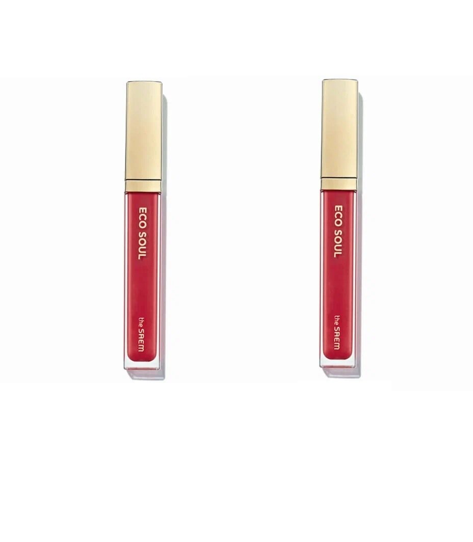 Блеск Sung bo Cleamy для губ Eco Soul Shine Lip Gloss CR01 Coral Nectar_N, 3.4 гр, 2 шт